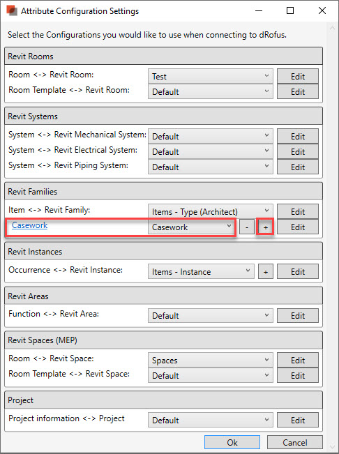 Approach to enable linking of Family Parameters